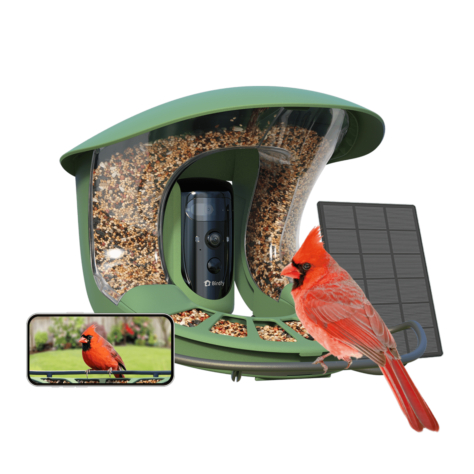 Smart Bird Feeder with Camera, Netvue Birdfy Bird Feeders Camera with ...