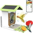 MINIXTEC, Smart Bird Feeder with Camera, 4K HD, AI Recognition, Instant ...