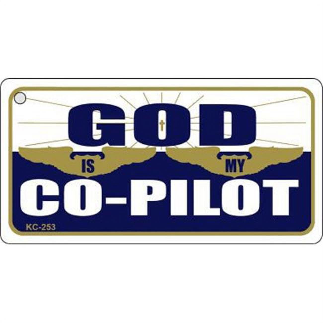 Smart Blonde KC-253 God Co-Pilot Novelty Key Chain - Walmart.com