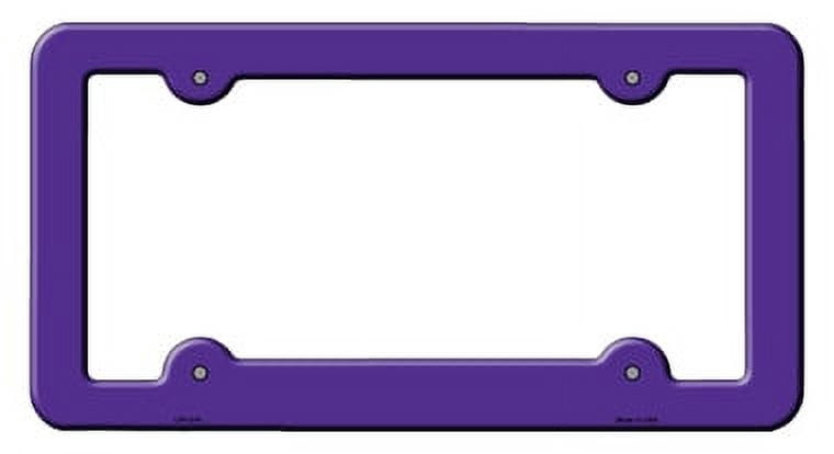 Smart Blonde LPF-010 6 x 12 in. Solid Novelty Metal License Plate Frame ...