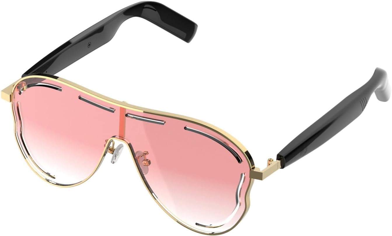 Smart Bluetooth 5.4 Sunglasses with Open-Ear Audio, Blue Light Blocking ...