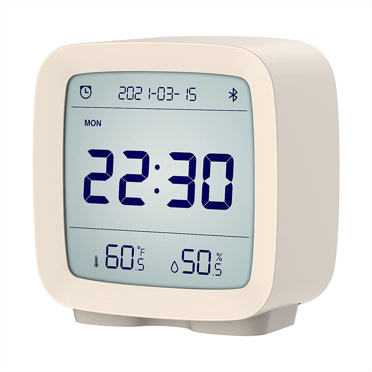 Smart Bluetooth Digital Alarm Clock with Multiple Alarms, Battery ...