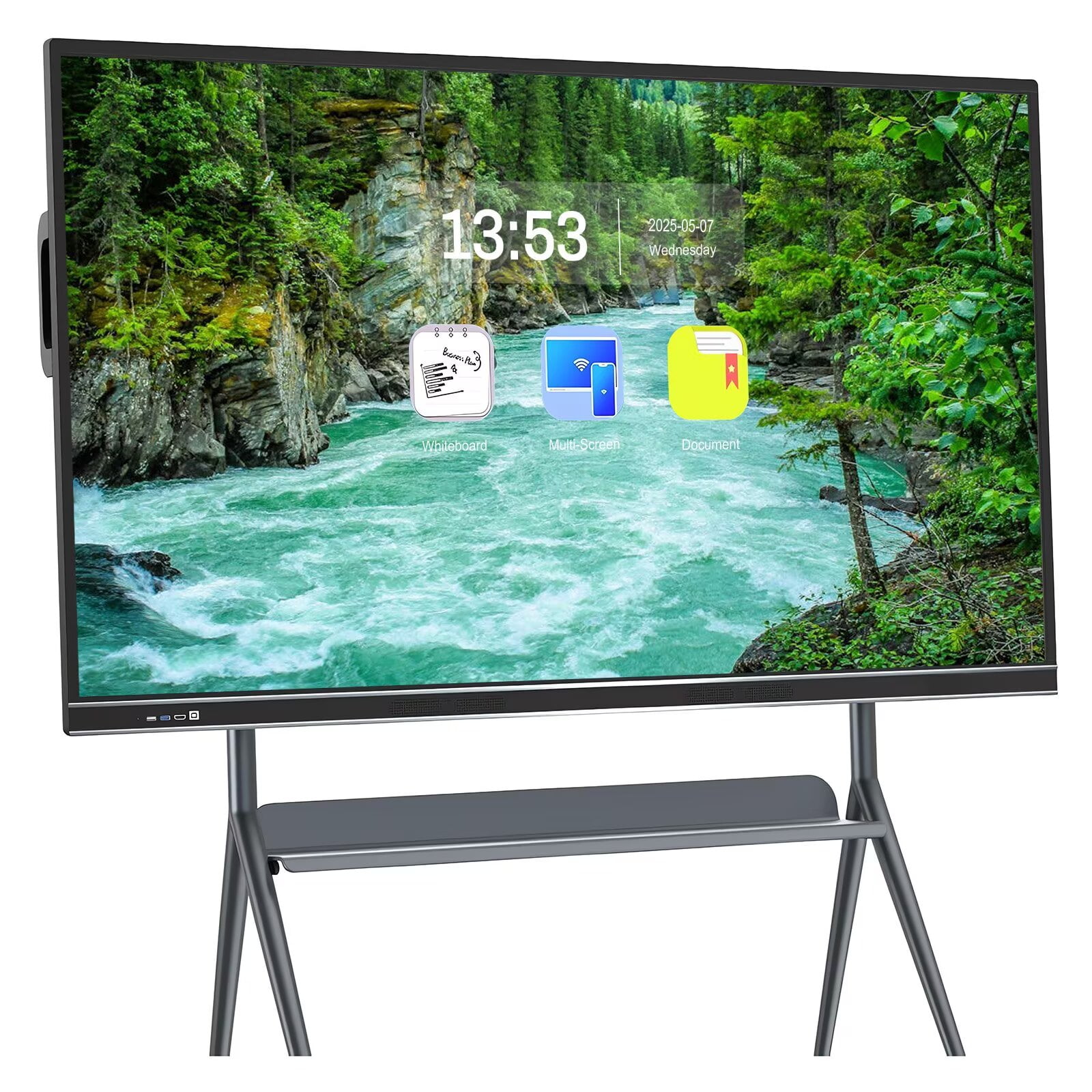 Smart Board, 75''Digital Electronic Whiteboard and Smartboard, 4K Uhd ...