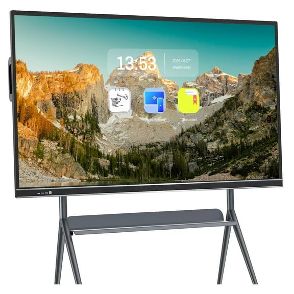GTek 65" Smart Board, 4K Interactive Whiteboard, Touch Screen Digital ...