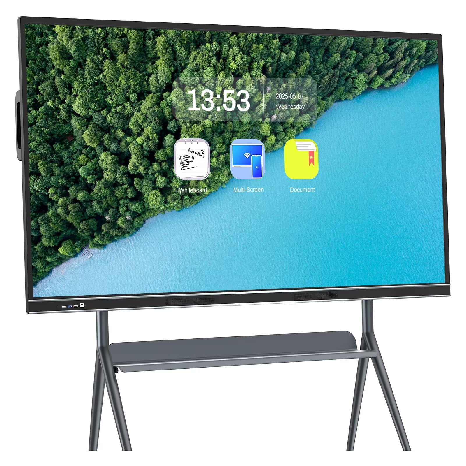Smart Board for Classroom, 75''Touch Screen All-In-One Computer ...