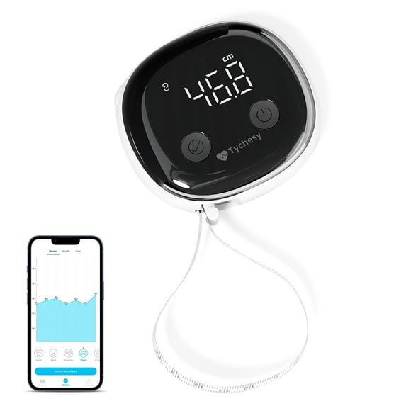 Smart Body Tape Measure, Bluetooth Digital Body Measuring Tape with APP ...