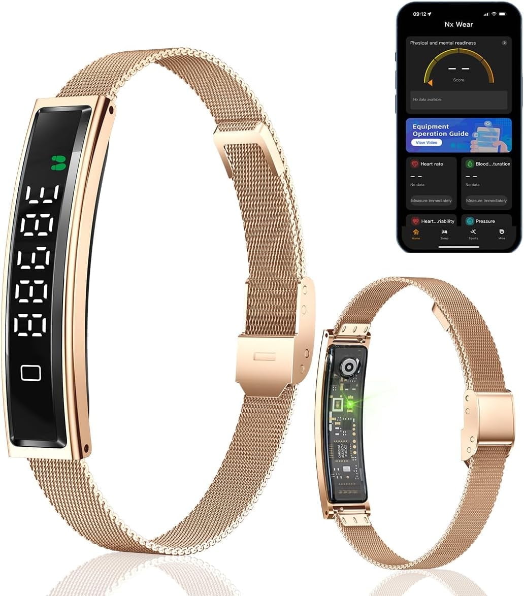 Smart Bracelet,Activity&Fitness Trackers,Touch Screen/5ATM Waterproof ...