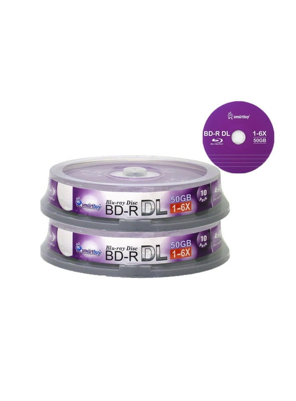 Blank BD-R Discs in Blank Media - Walmart.com
