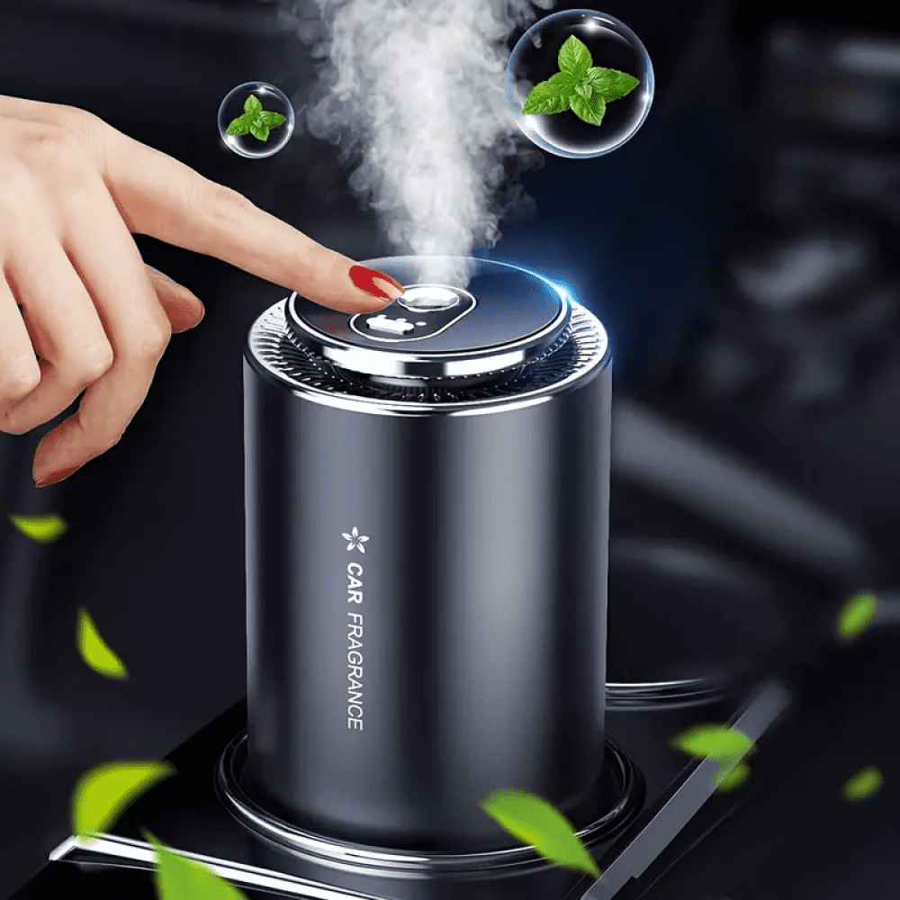 Smart Car Air Freshener,Aroma Rechargeable Aroma Diffuser, Adjustable ...