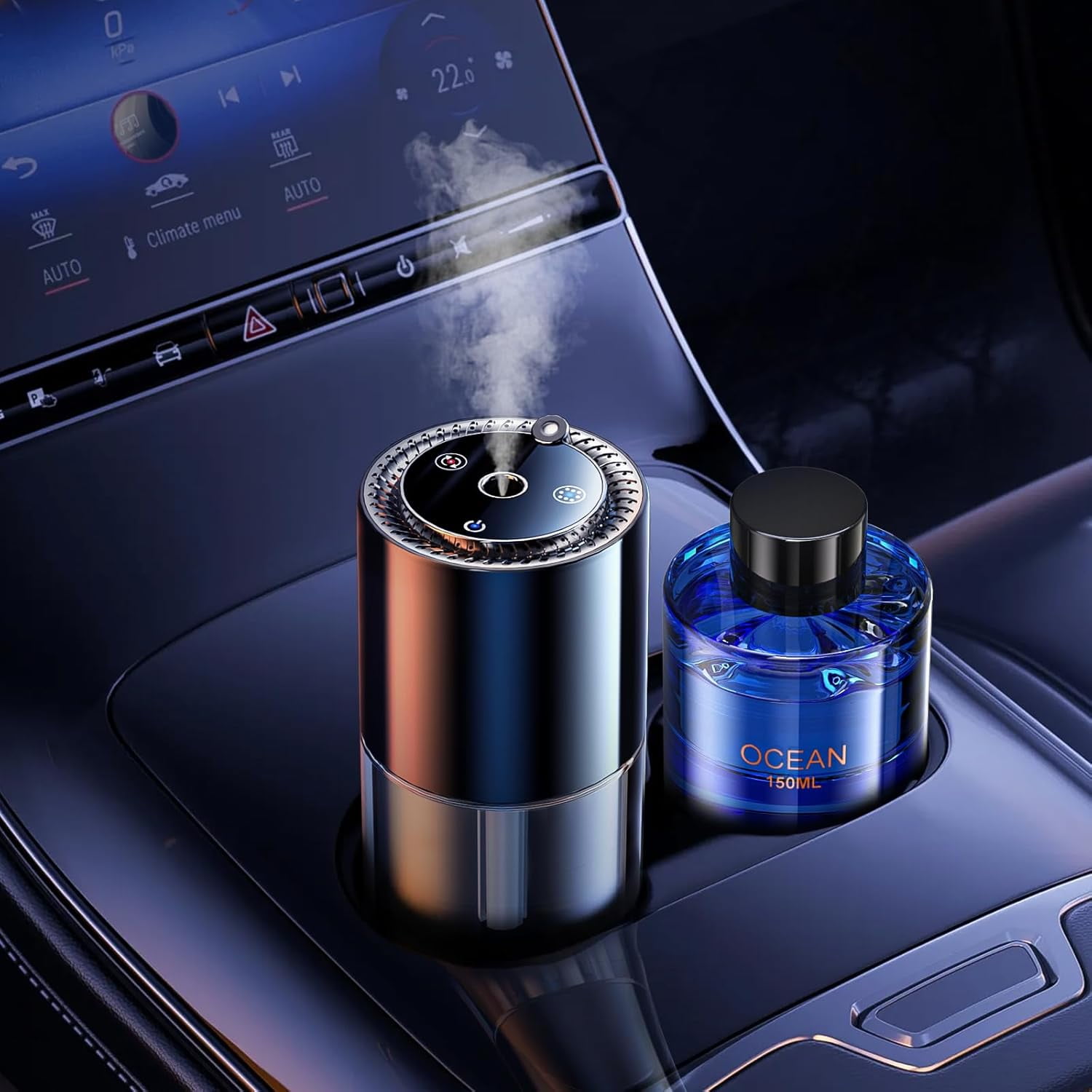 Smart Car Air Freshener, Car Diffuser, 5.1Oz/Bottle Essential Oil ...