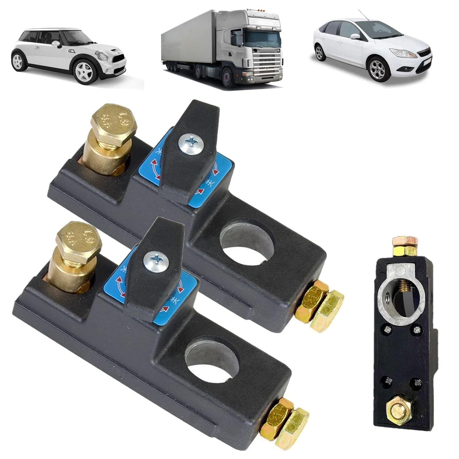 Smart Car Battery Disconnect Switch 12v 24v, Battery Kill Switch for ...