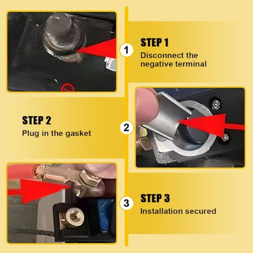 Smart Car Battery Disconnect Switch, 2025 New Heavy Duty Battery Shut ...