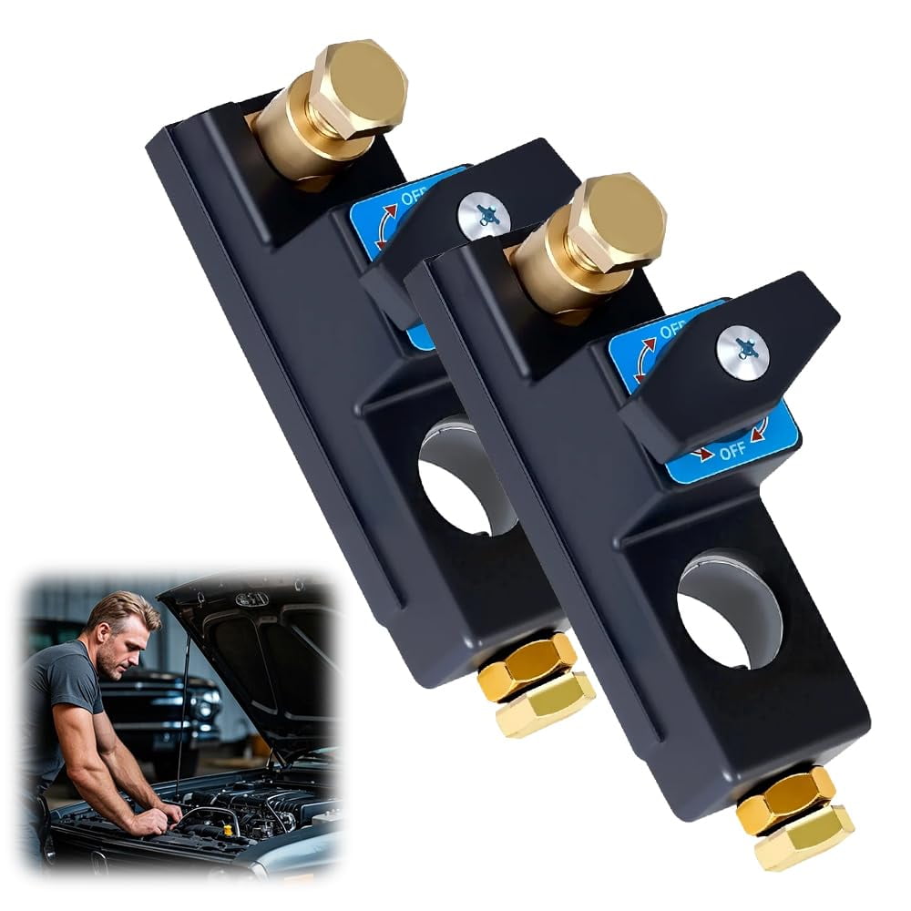 Smart Car Battery Disconnect Switch, 2025 New Heavy Duty Battery Shut ...