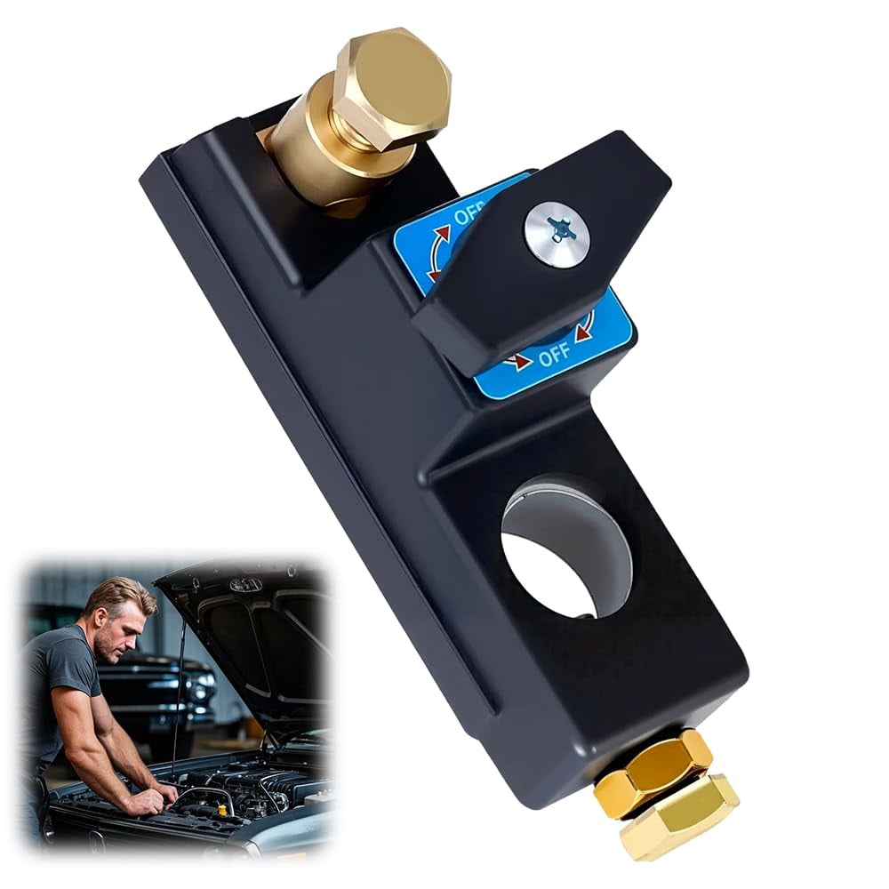 Smart Car Battery Disconnect Switch, 2025 New Heavy Duty Battery Shut ...