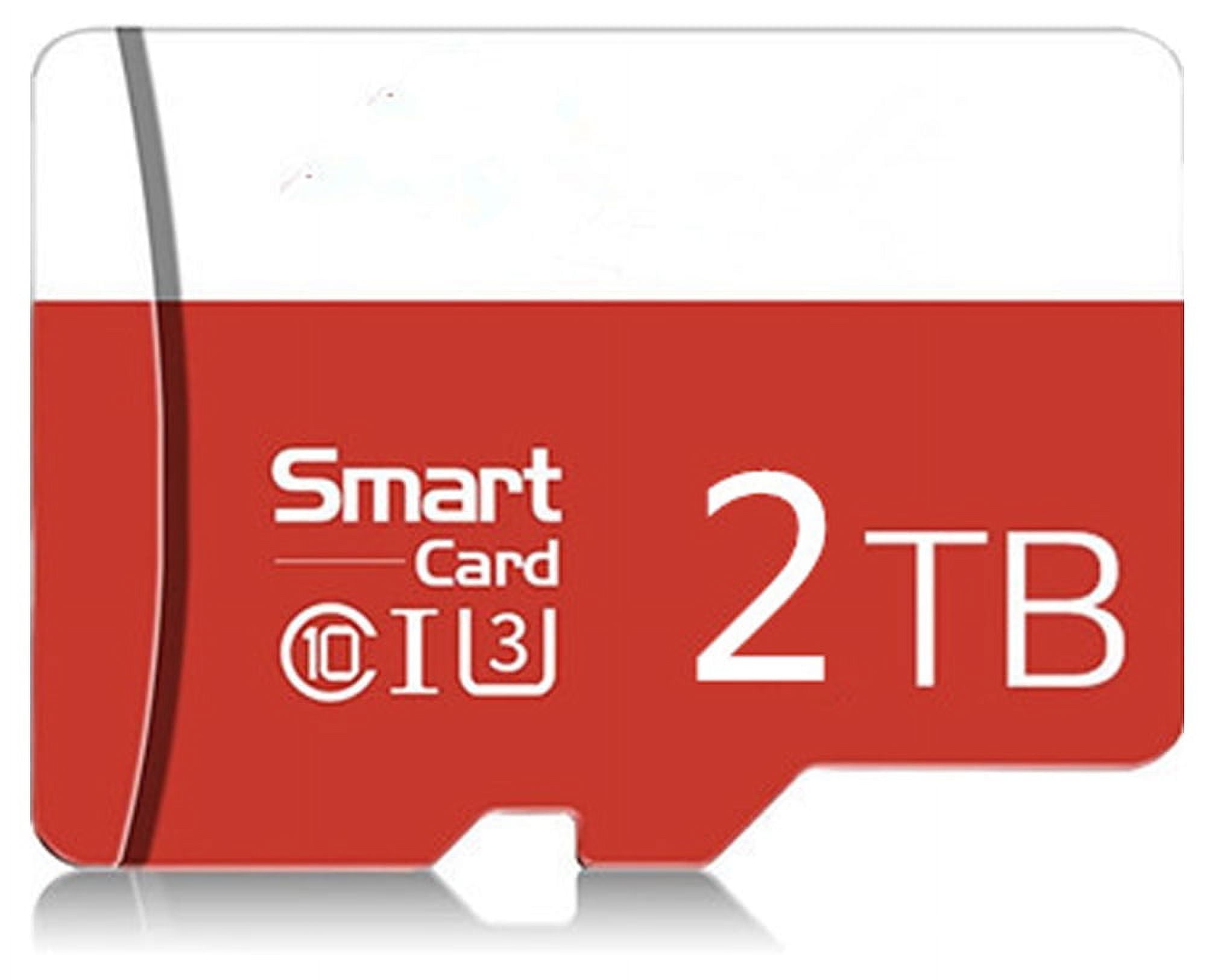 2TB Micro SD Card, High-Speed Flash Memory, Universal with Adapter ...
