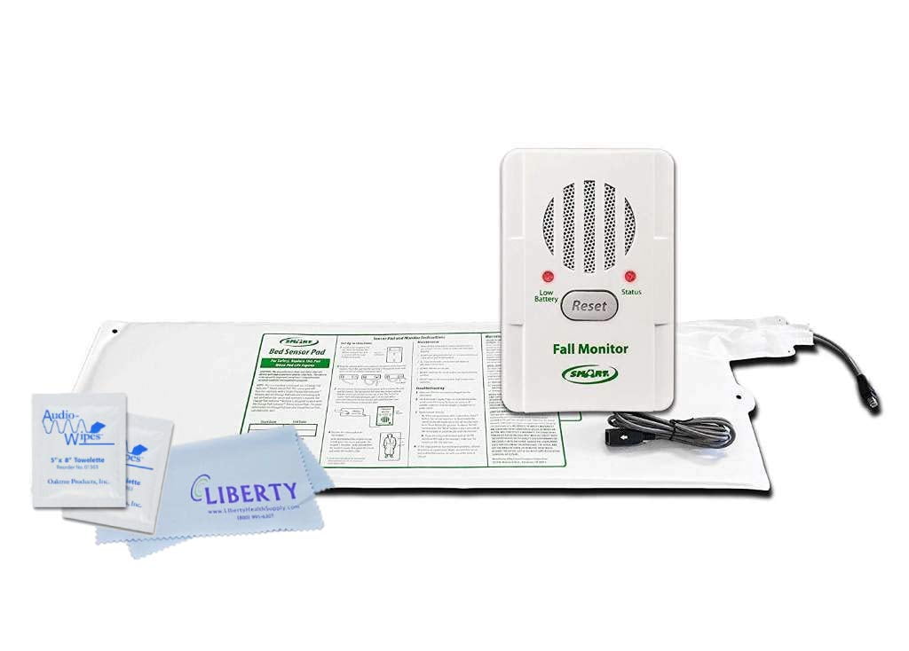 Smart Caregiver Bed Alarm System - Corded 10 x 30 Weight Sensing Bed ...