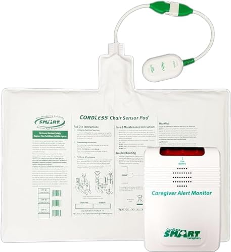 Smart Caregiver Chair Exit Alert with Wireless Pressure Sensing Pad ...