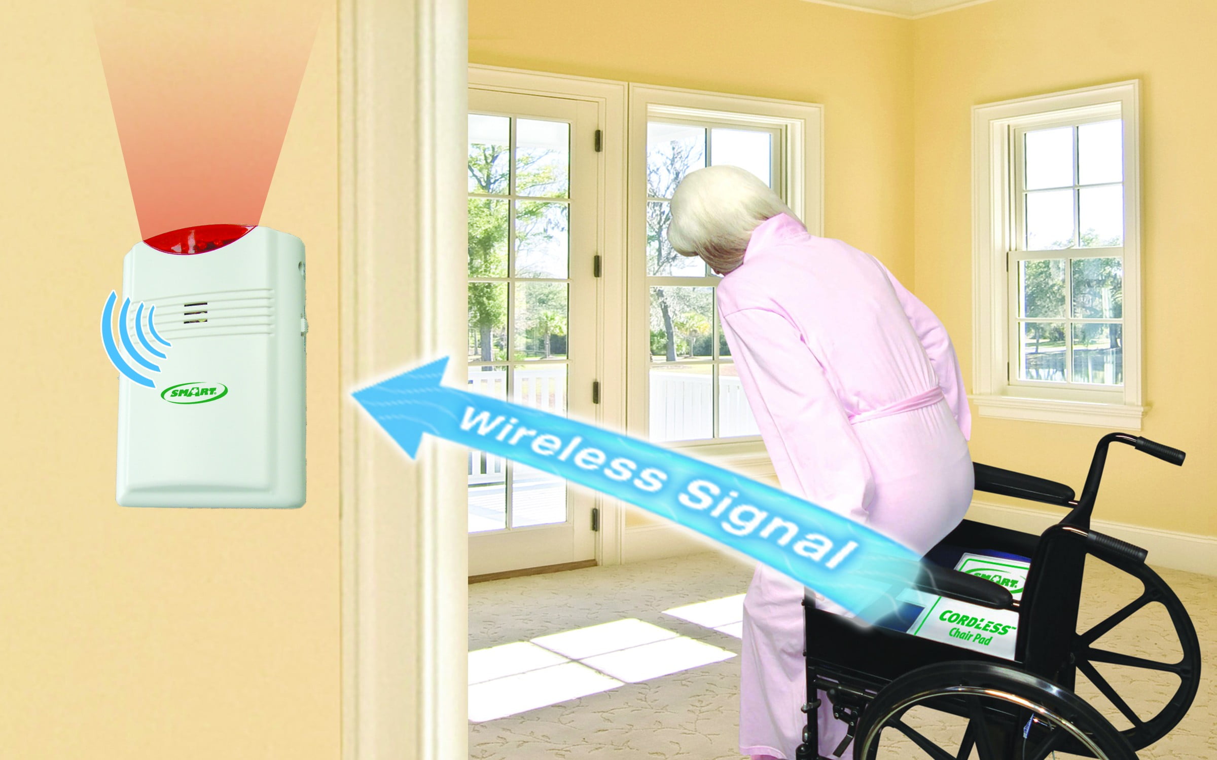 Smart Caregiver Medical Alarm for Seniors - Fall Prevention with Weight ...