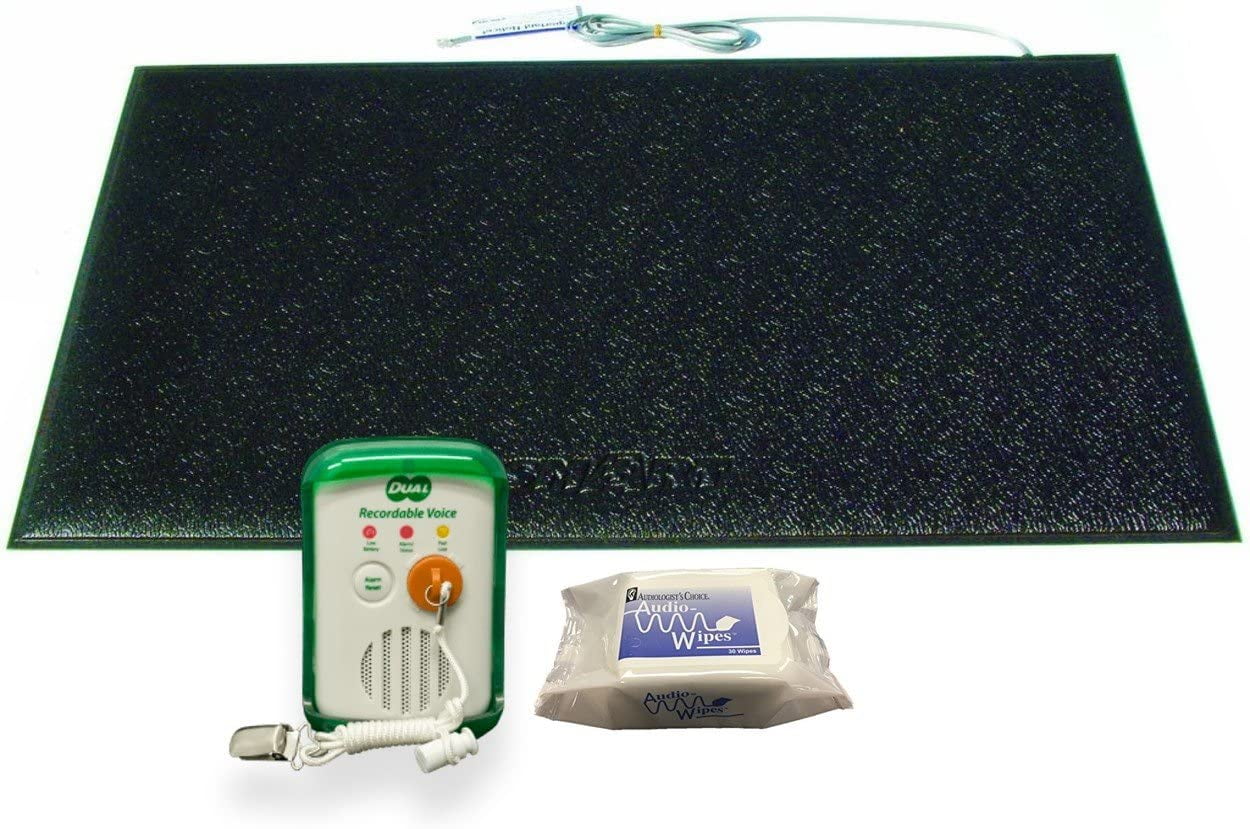 Smart Caregiver Wander Prevention Alarm Monitor With Two Recordable ...