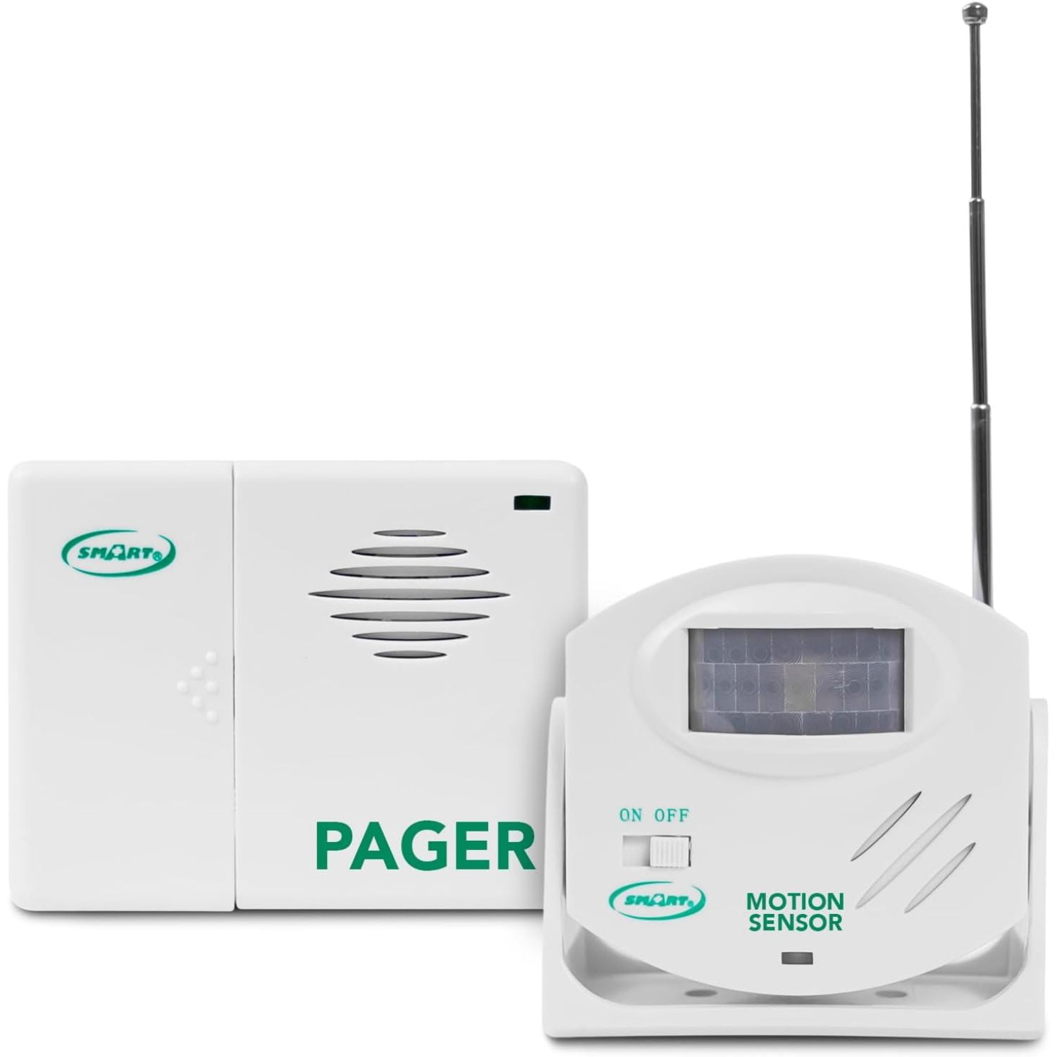 Smart Caregiver Wireless Motion Sensor Alarm System with Pager for Fall ...