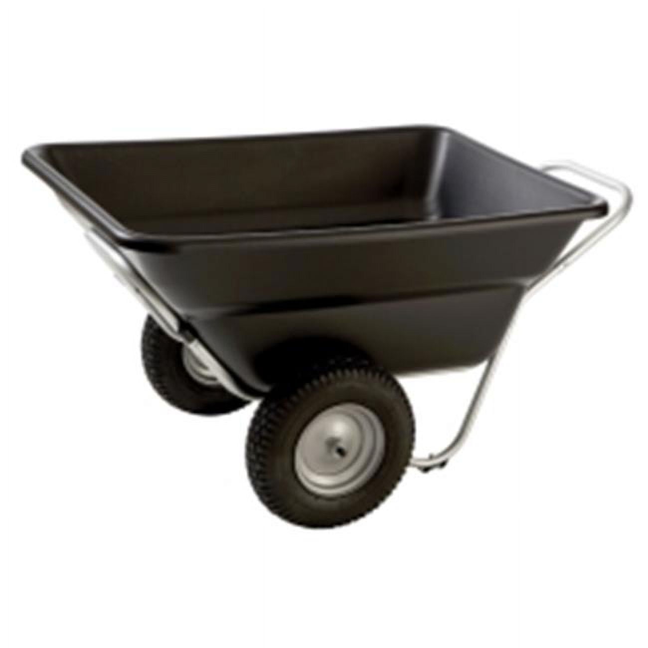 Smart Carts Contractor Grade Cart, 12 Cu. Ft. Tub, With 16 In. Heavy ...