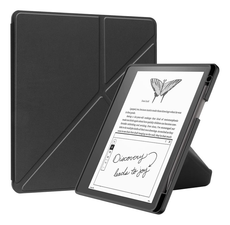 Smart Case for Kindle Scribe 10.2 inch,Multi-Folding PU Leather Stand ...