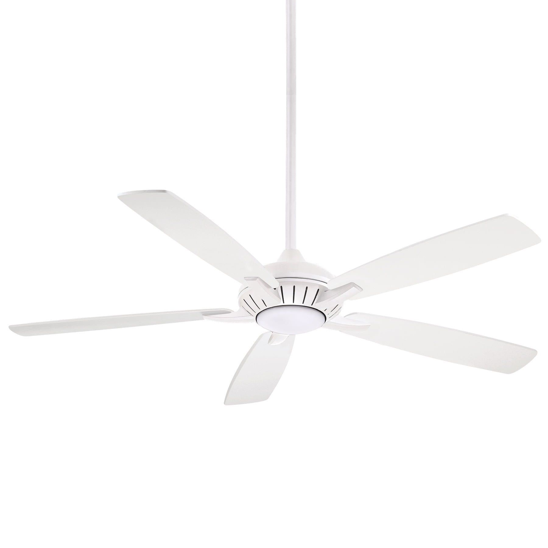 Minka Aire Dyno XL 60" White Low Profile LED Indoor Smart Ceiling Fan ...