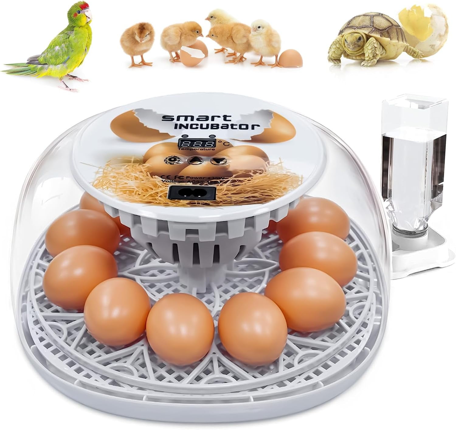 Smart Chicken Incubators for Hatching Eggs with Automatic Turner Small ...