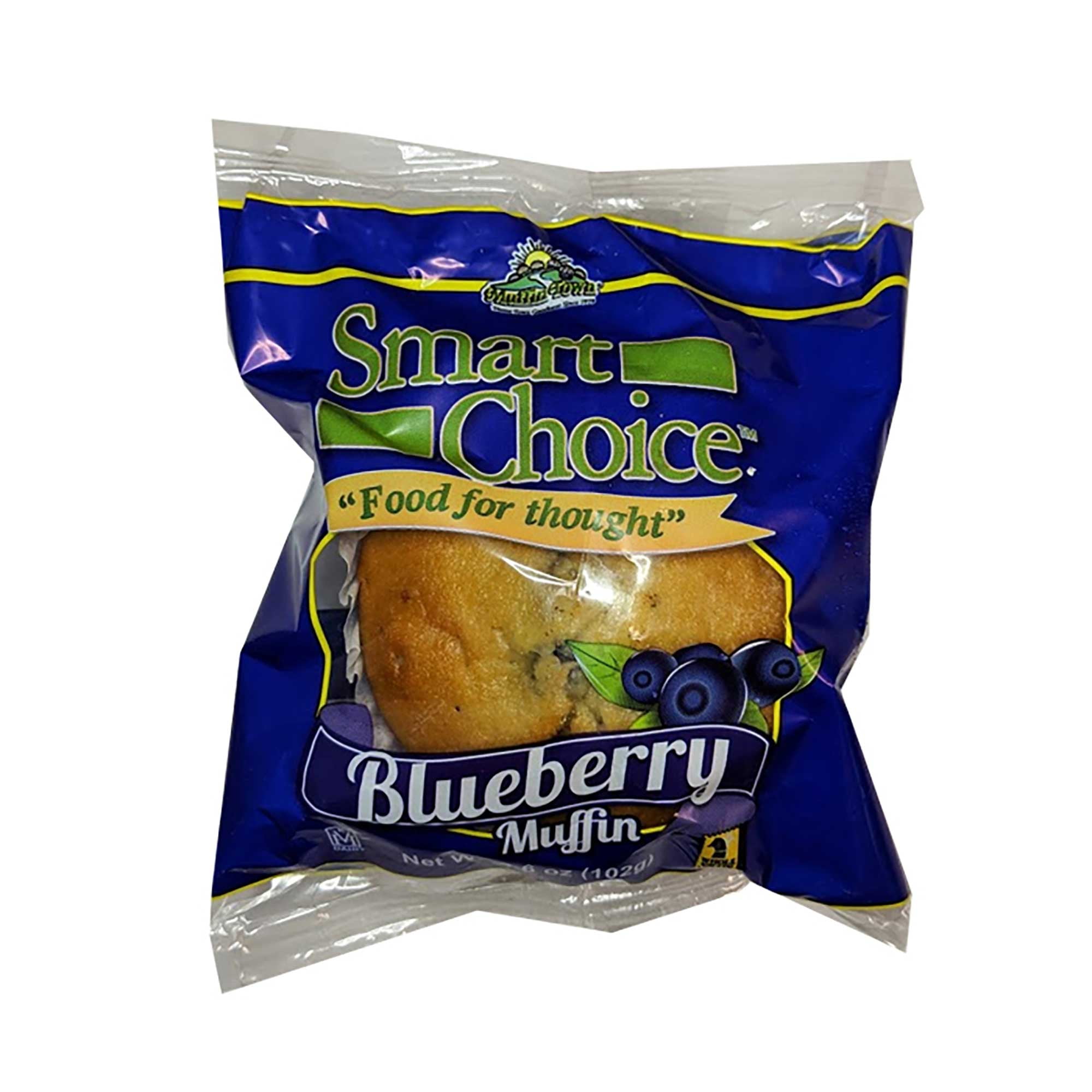 Smart Choice Blueberry Muffin, 3.6 Ounce -- 48 per case. - Walmart.com