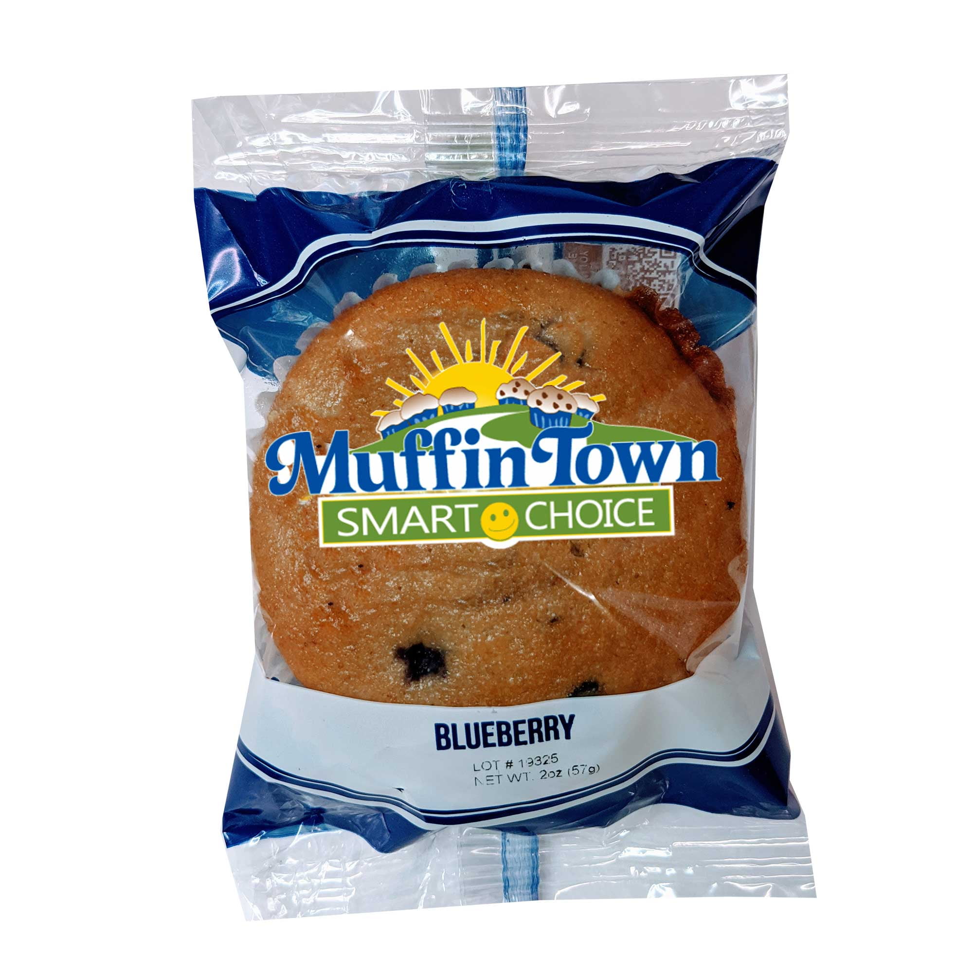 Smart Choice Whole Grain Blueberry Muffins, 2 Ounce, 96 per Case ...
