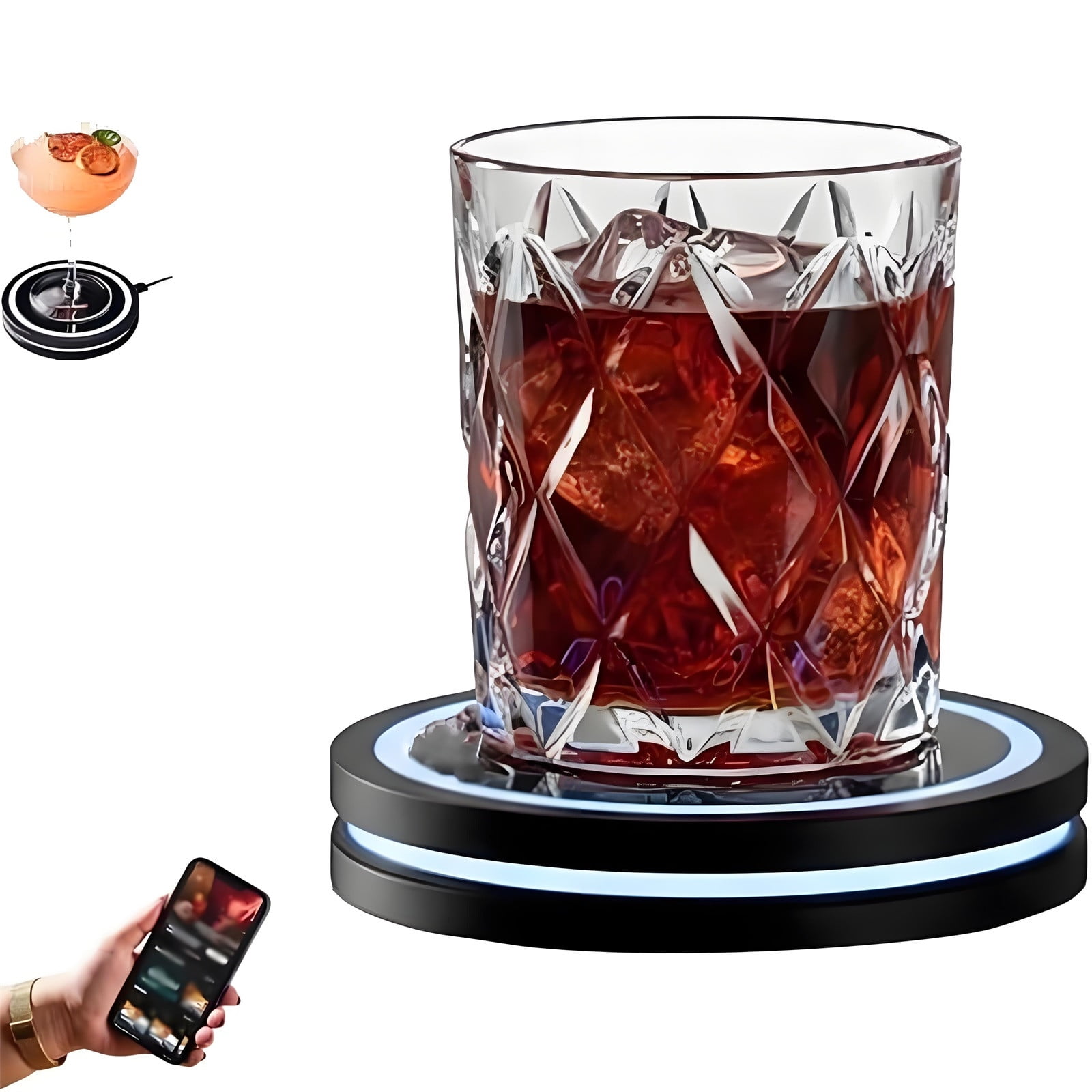 Smart Coaster Cocktail Machine, Portable Cocktail Maker Interactive ...