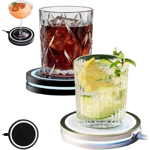 Smart Coaster, Portable Smart Coaster Machine with LED and Built-in ...