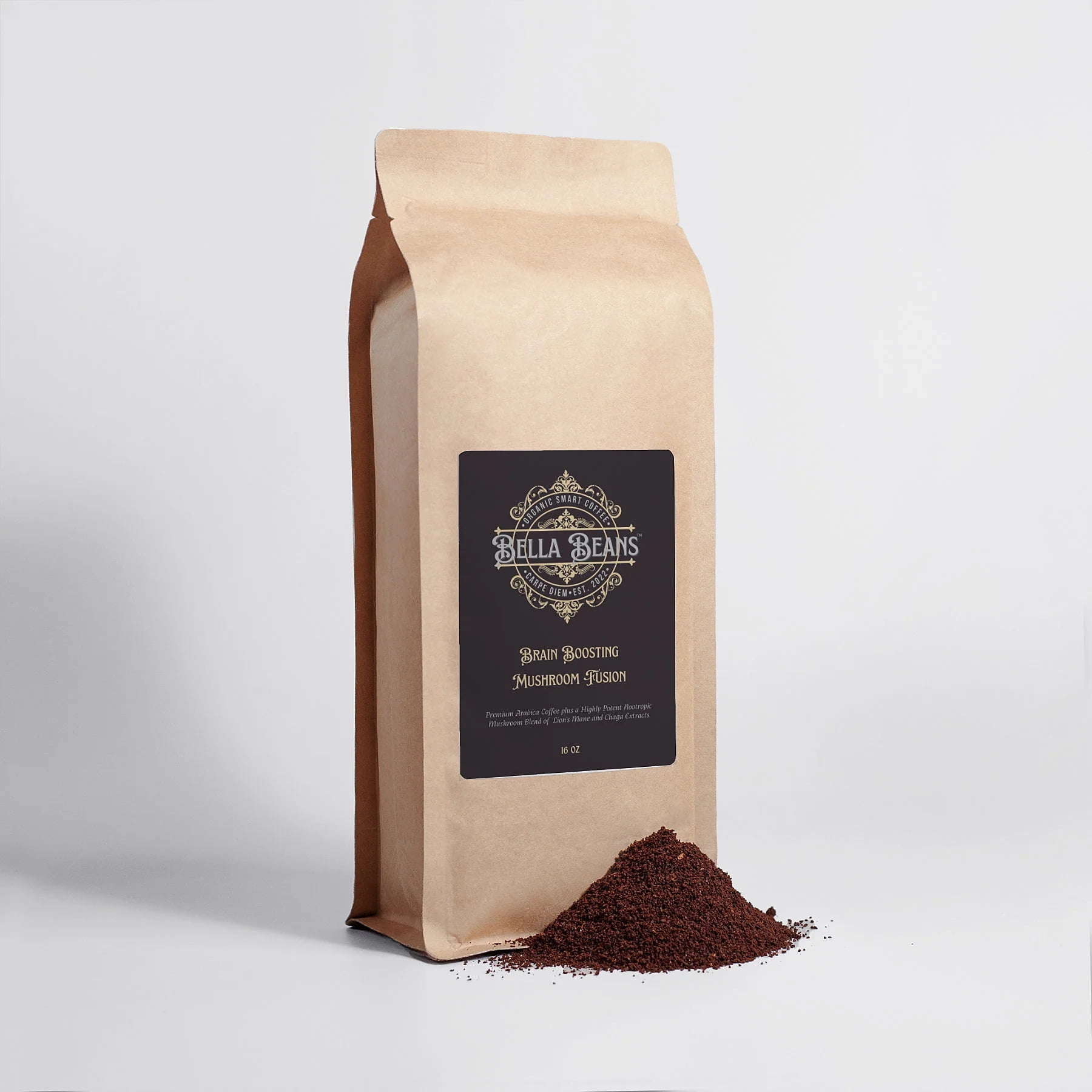 Smart Coffee - Brain Boosting Mushroom Coffee Fusion w/ Lion’s Mane ...
