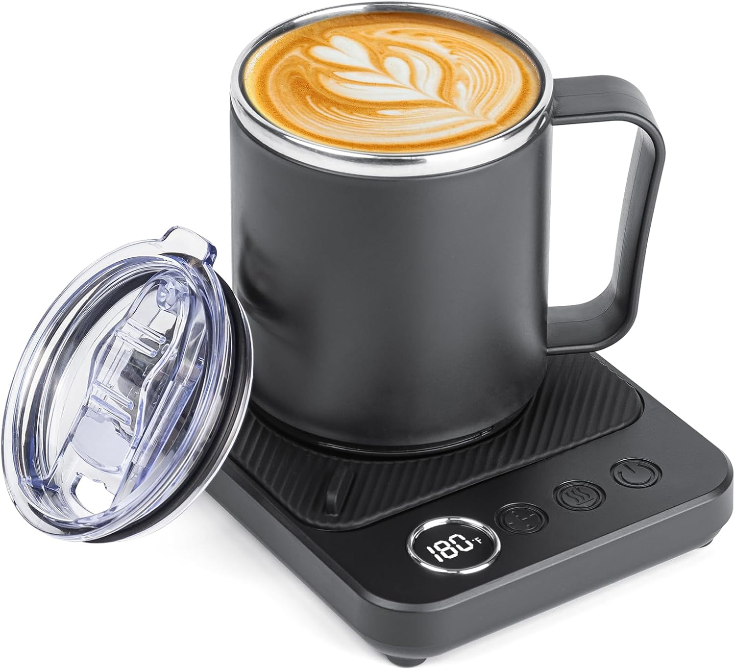 Smart Coffee Cup Warmer for Desk, 36W Mug Warmer with Temperature ...