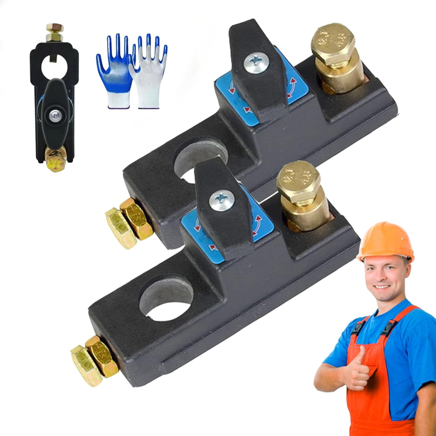 Smart Copper Battery Clamps On/Off, Heavy Duty Battery Shut Off Switch, Smart Car Battery ...