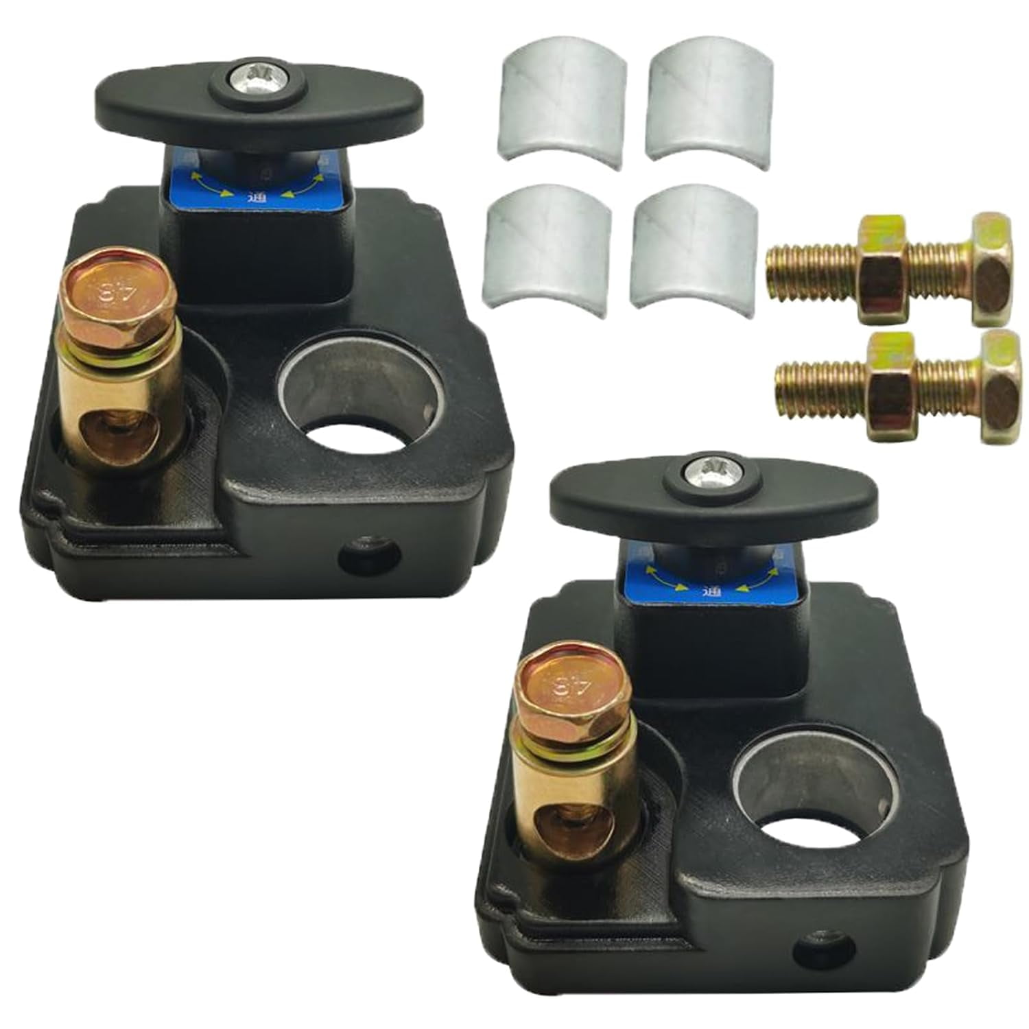 Smart Copper Battery Clamps On/Off, Heavy Duty Universal Battery ...