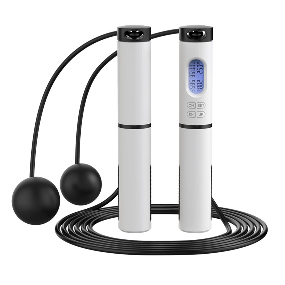 Smart Cordless Jump Ropes Electronic Digital Wireless Skip Rope Calorie ...