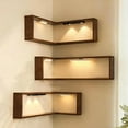 Smart Corner Shelves That Light up Your Space, Modern Storage Rack, 5 ...