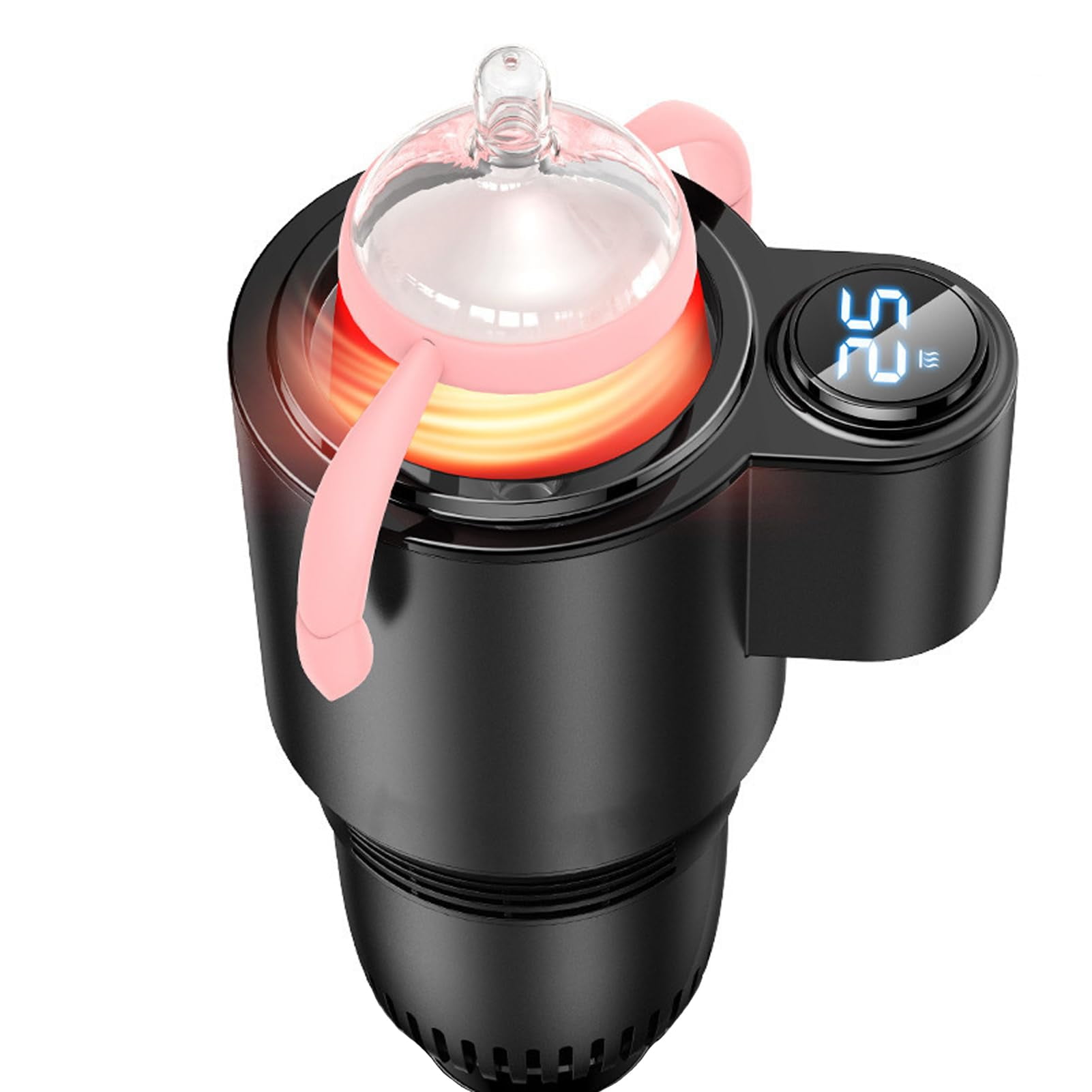 Smart Cup Holder, 2 in 1 Car Cooler Warmer, Portable Car Cooler Mug ...