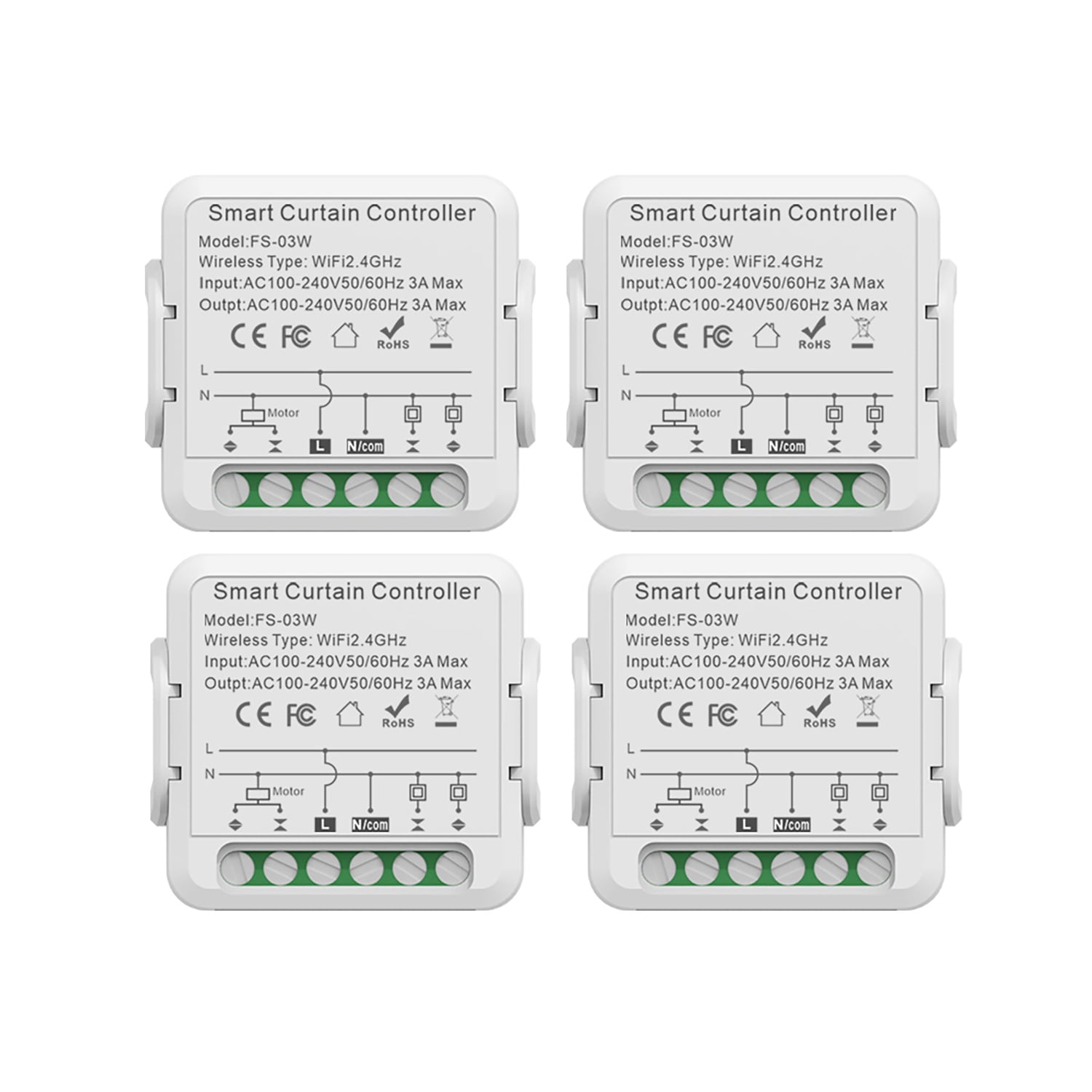 Smart Curtain Controller Zigbee APP WiFi Smart Switch Module for Home ...