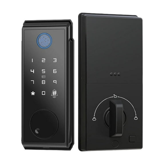 Smart Deadbolt Lock Wifi Keyless Fingerprint Keypad Digital Remote ...