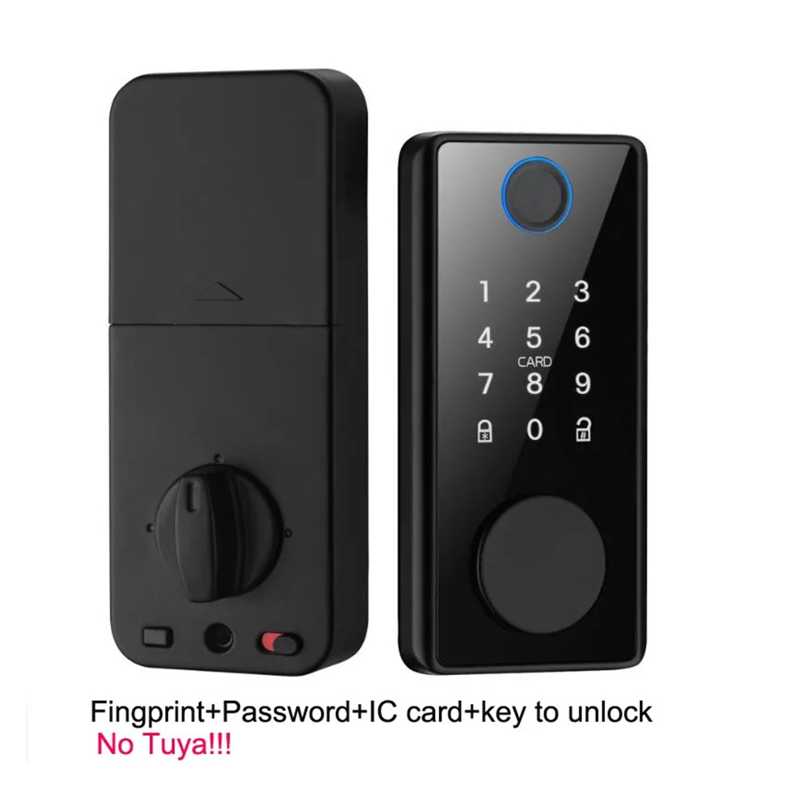 Smart Deadbolt Locks Of Tuya App Biometric Finrprint Password Keyless ...