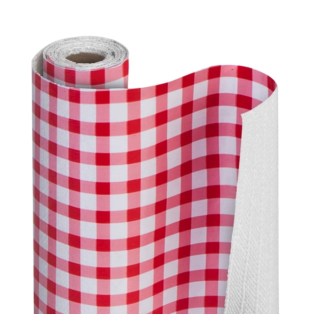 Smart Design Bonded Grip Shelf Liner - 12 Inch x 10 Feet - Ruby Red ...