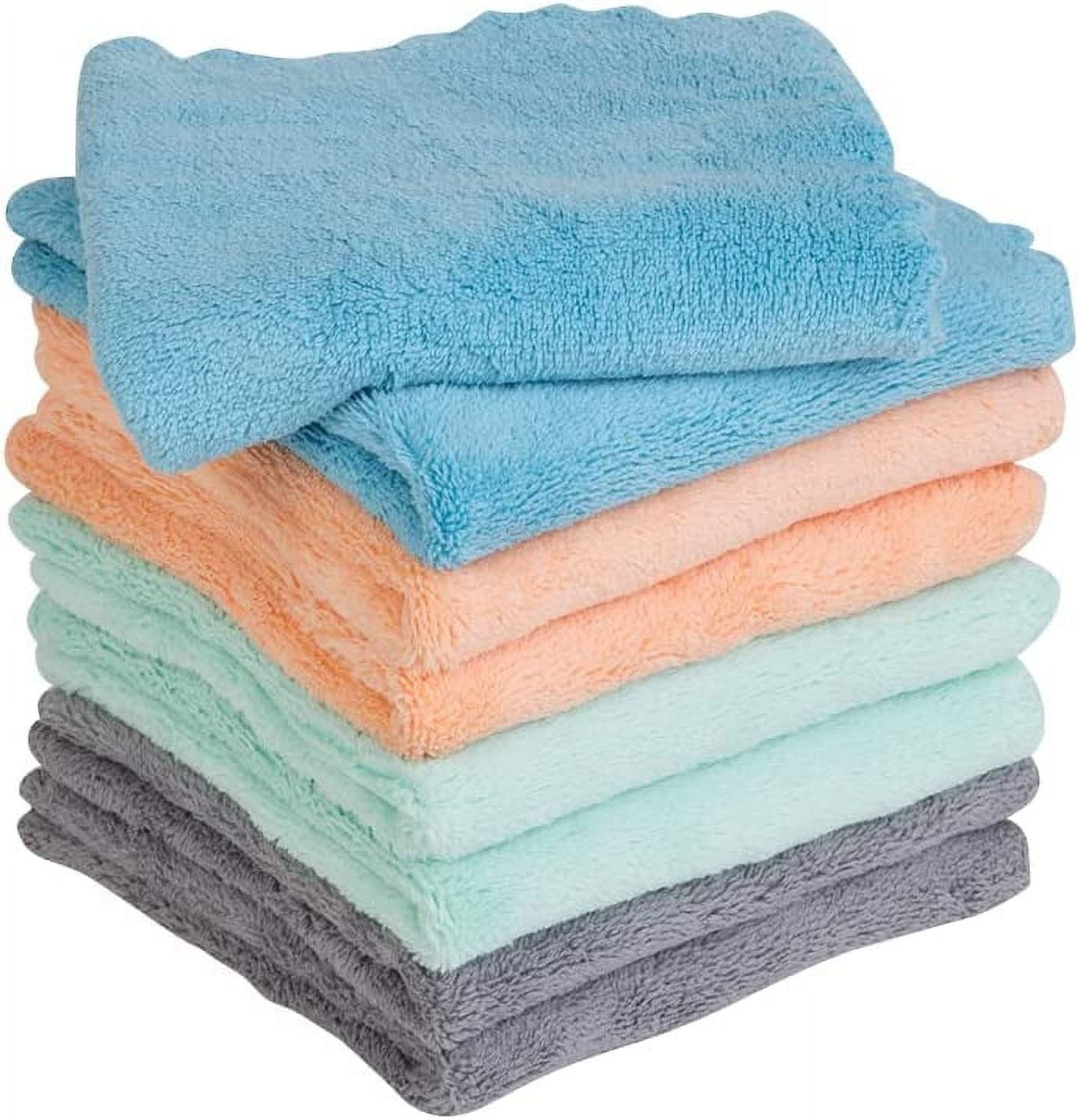 Smart Design Cleaning Cloth - Set of 8 - Non-Scratch and Ultra ...