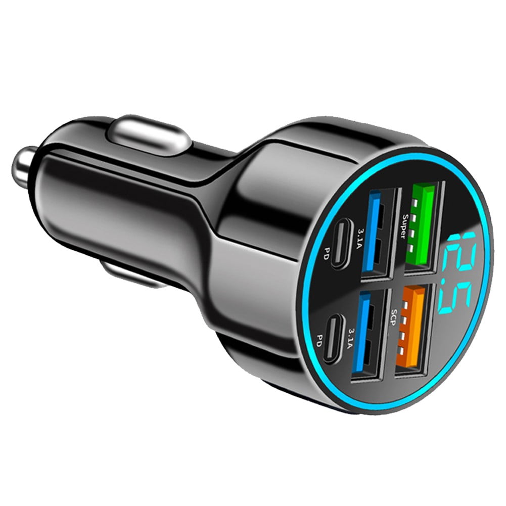 Smart Design Multi Port Charger Compatible With Dc12 24V Power Outlets ...