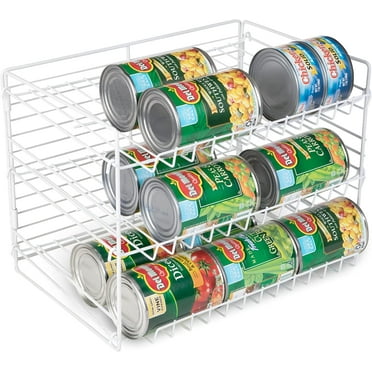 Mainstays Folding Metal Kitchen Pantry Organization Wire Shelf, White ...