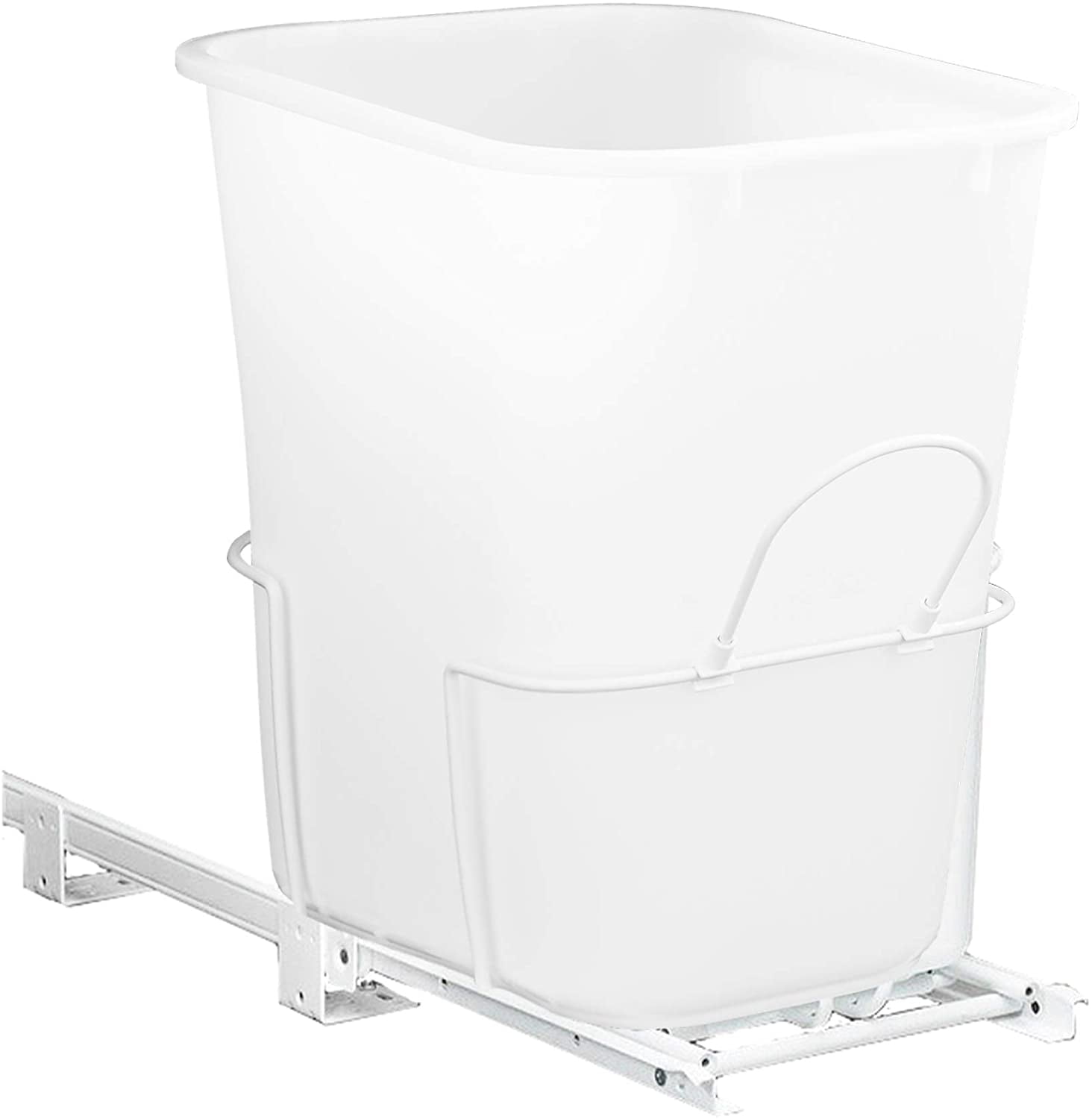 Smart Design Pull Out 24L Waste Basket Drawer - Walmart.com