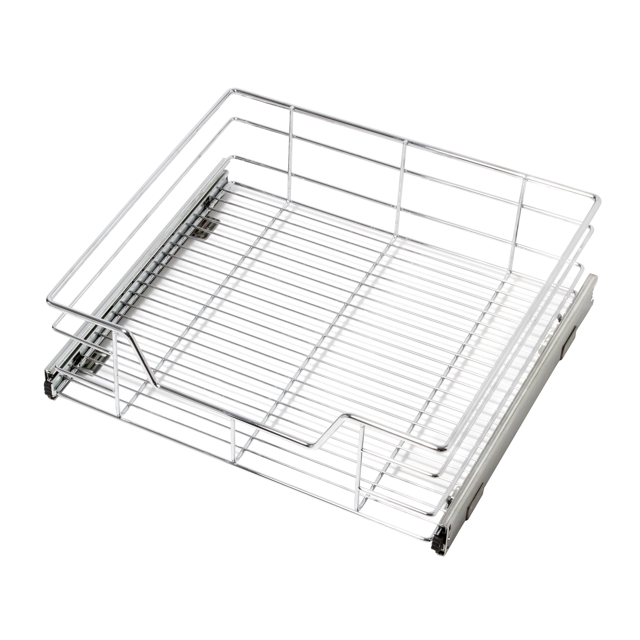 Smart Design Pull Out Cabinet Shelf Organizer - Extra Large Tall ...