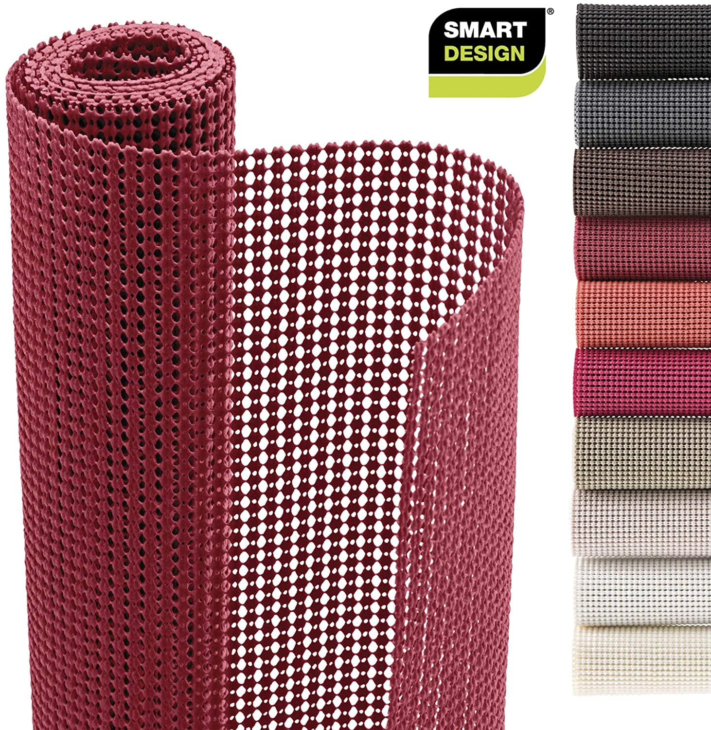 Smart Design Shelf Liner Classic Grip - 18 Inch x 5 Feet - Drawer ...