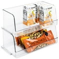 Smart Design Stackable Household Bin - Set of 2 - 4.75 x 9.5 Inch ...